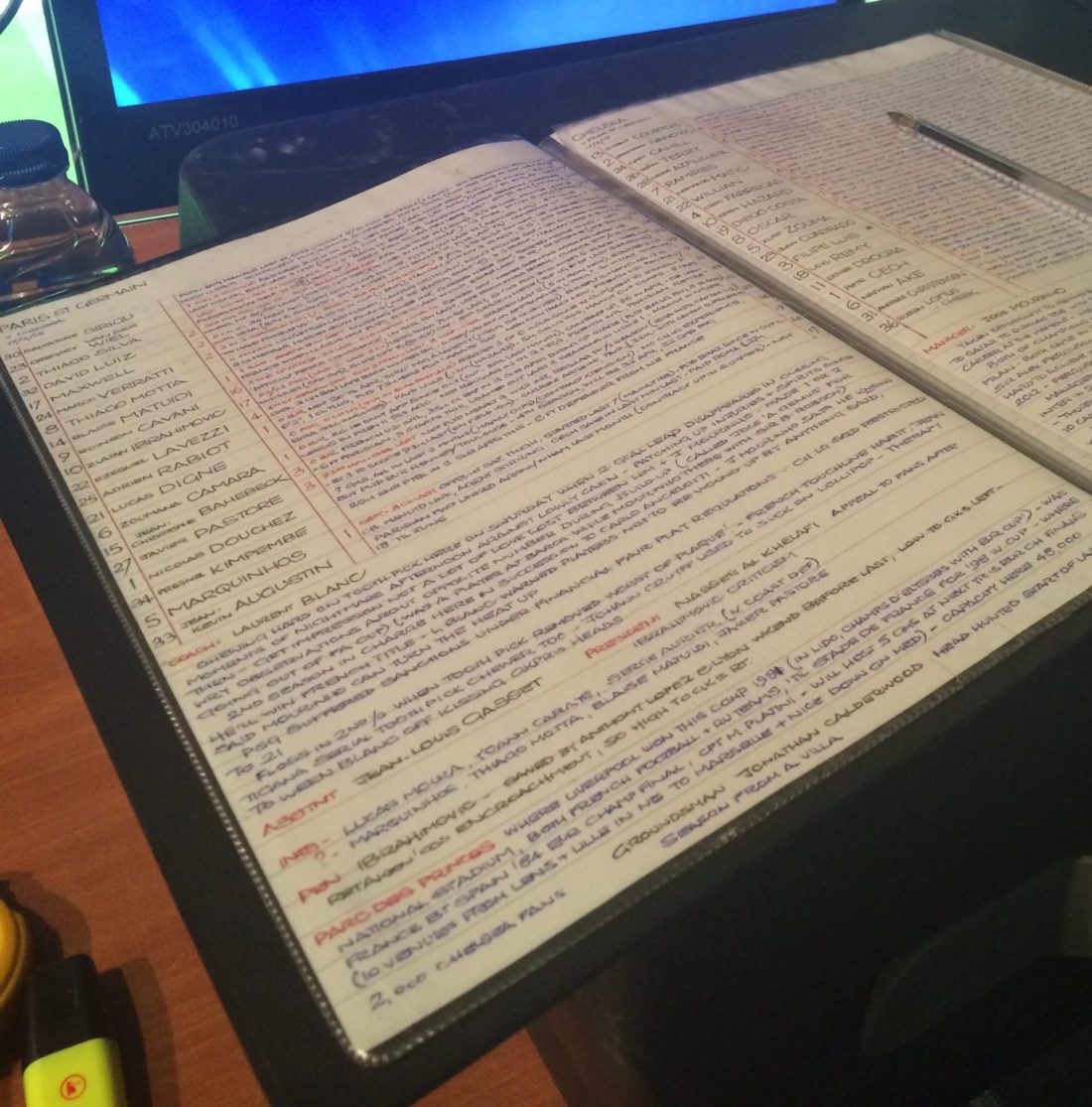 About Commentary Charts - Football Commentary Charts